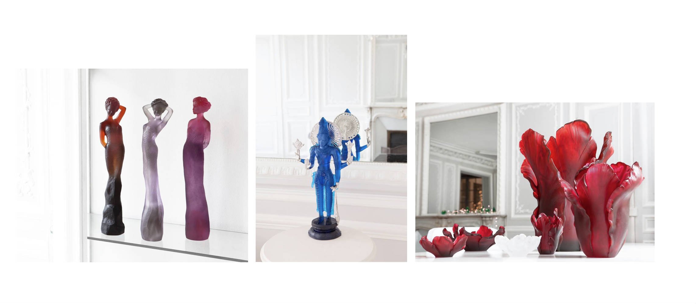 DAUM - PÂTE CRISTAL DAUM - PÂTE VERRE DAUM - CRISTALLERIE