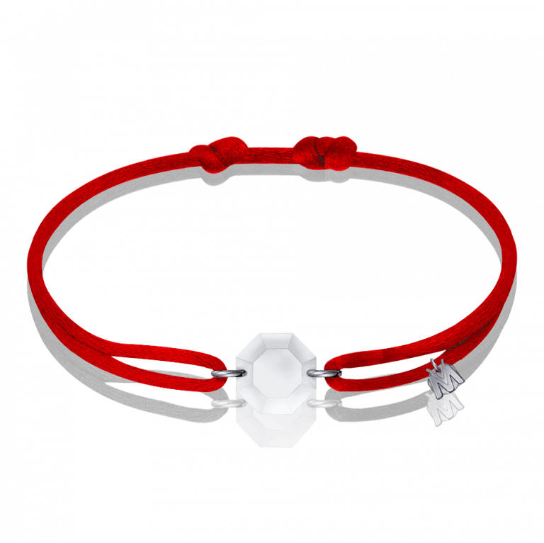 BRACELET RIGIDE CRISTAL BLEU | Vessiere Cristaux