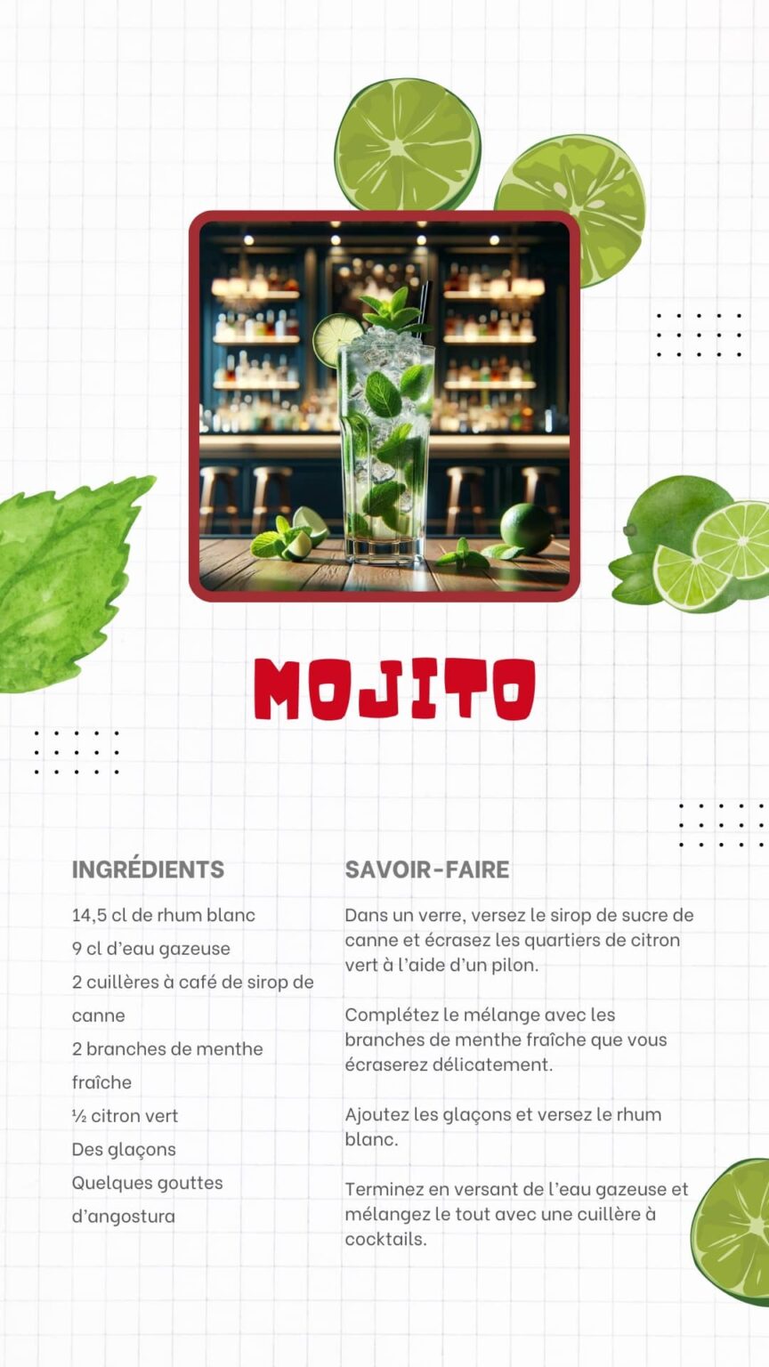 Mojito, La Recette Et Notre Verre Iconique | Vessière Cristaux