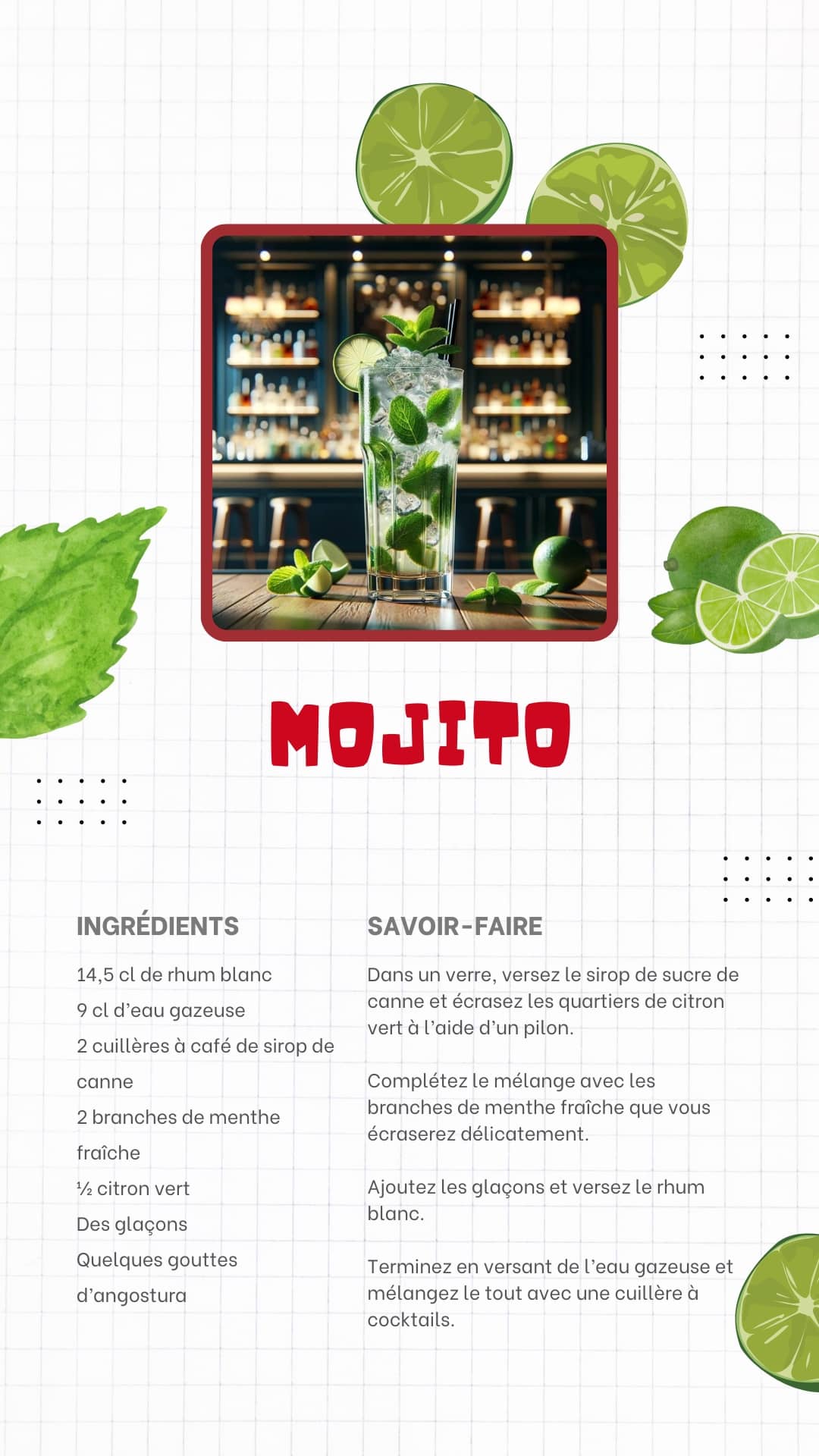 Mojito, La Recette Et Notre Verre Iconique | Vessière Cristaux