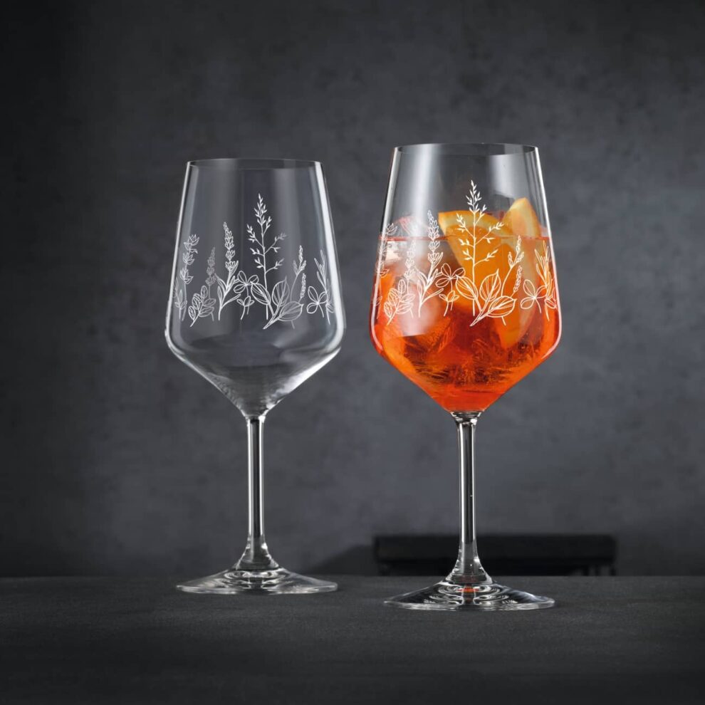 Apérol Spritz Glass Tattoo Botanical X2 Nachtmann | Vessiere Cristaux
