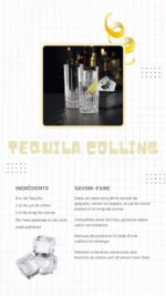 Tequila Collins, La Recette Et Notre Verre Iconique | Vessière Cristaux