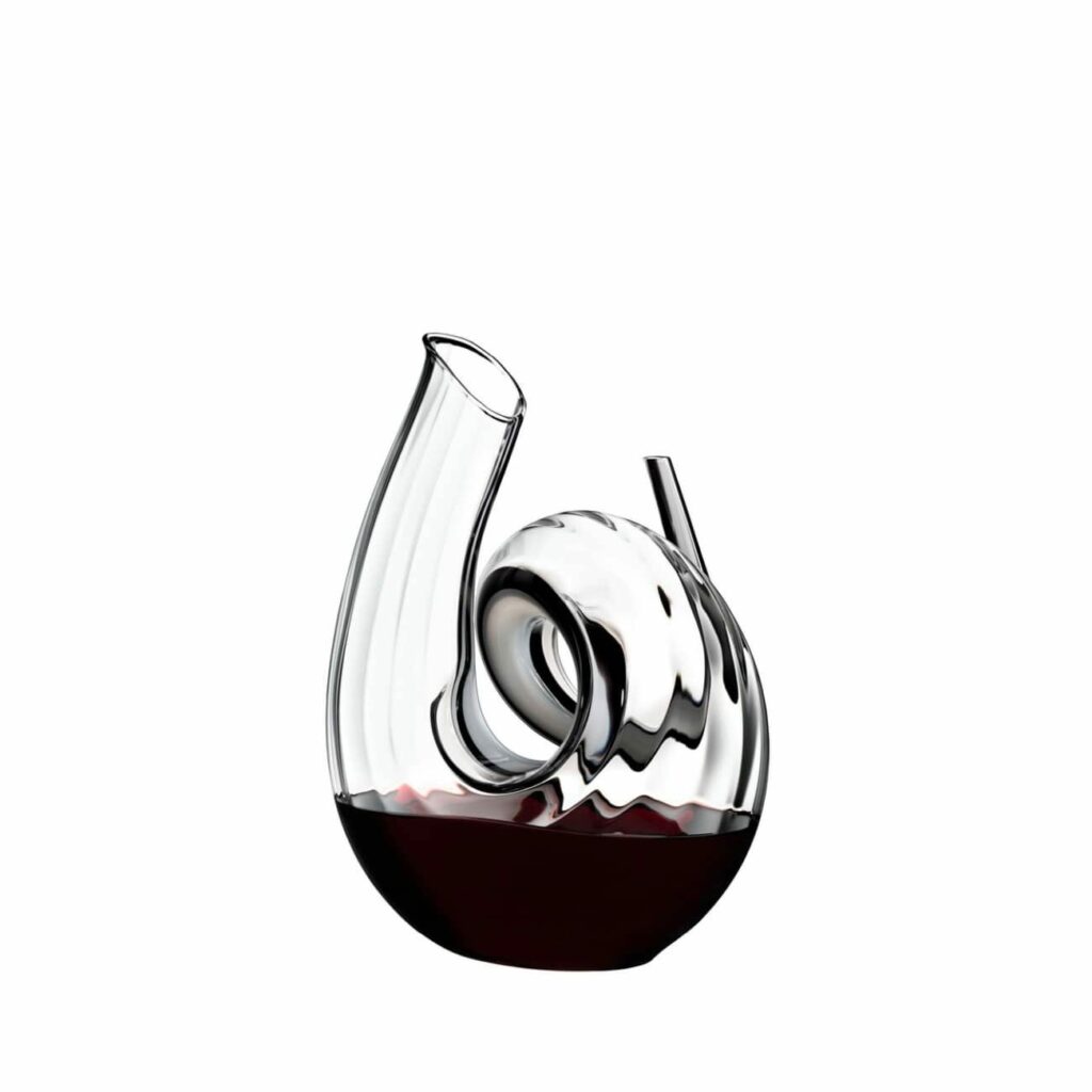 Carafe Vin Curly Fatto A Mano Riedel | Vessière Cristaux