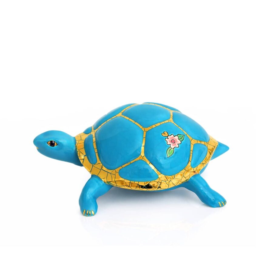 Large Turtle I Love Longwy | Vessière Cristaux